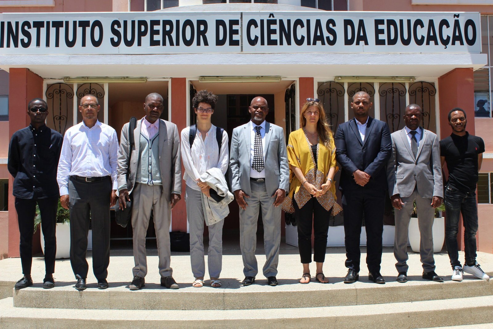 Visita da UNI.AO - ISCED-Huíla